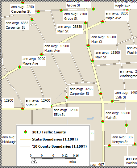 Scan/US Subscription:National Traffic Counts Database